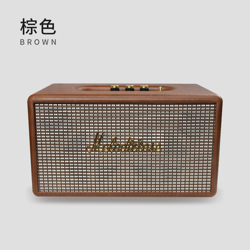 Динамик Marshall Melody Rose 02, Bluetooth, кожаный, коричневый, 130Вт