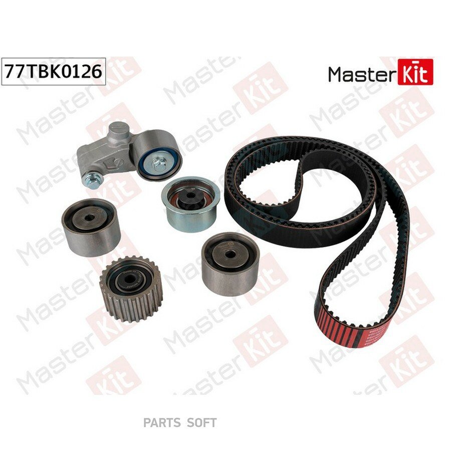 MASTERKIT 77TBK0126 77TBK0126 Комплект ремня ГРМ Subaru IMPREZA (GD) 1999 - 2009 ()