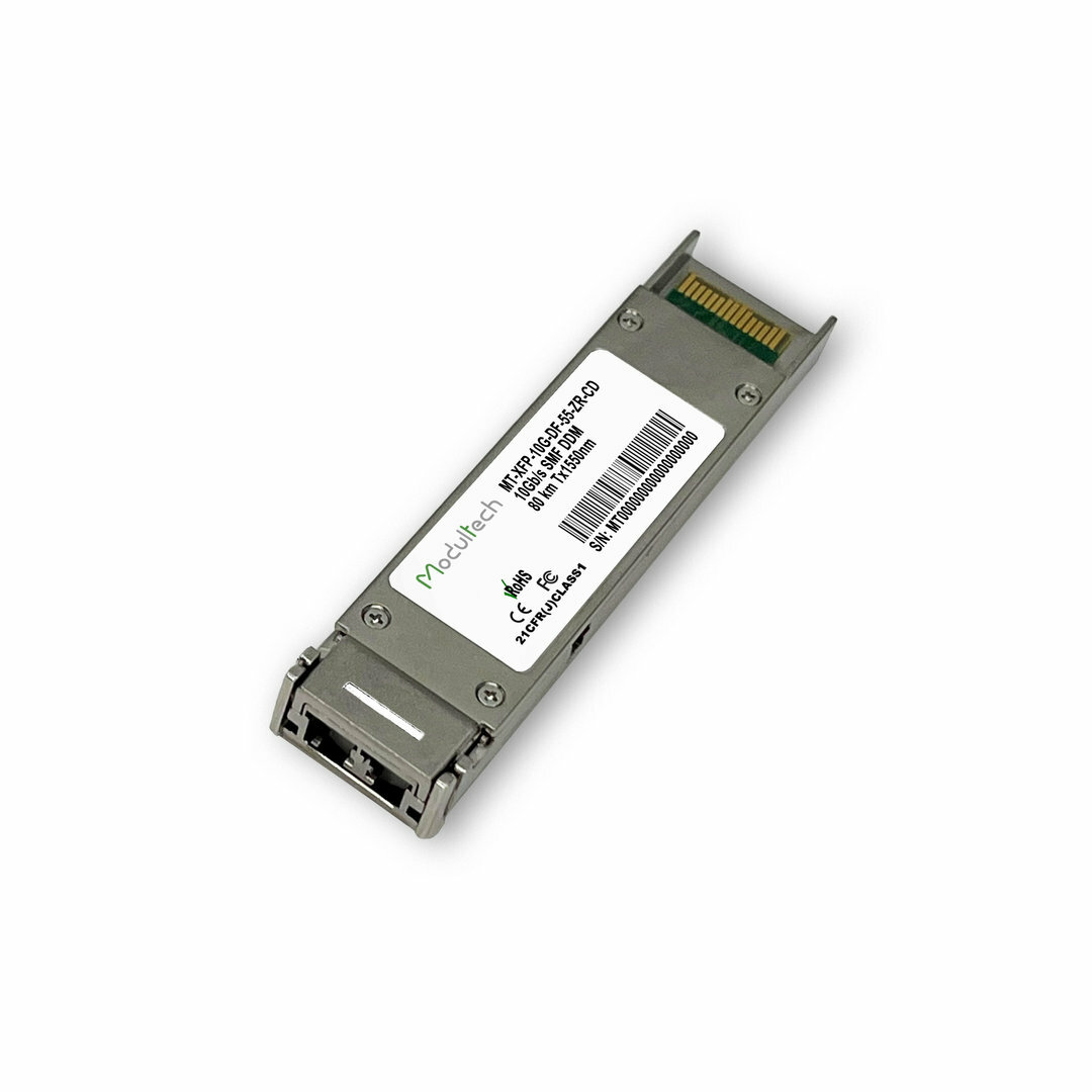 Модуль XFP 10 Гбит/с, 80 км, 1550 нм, SMF, LC
