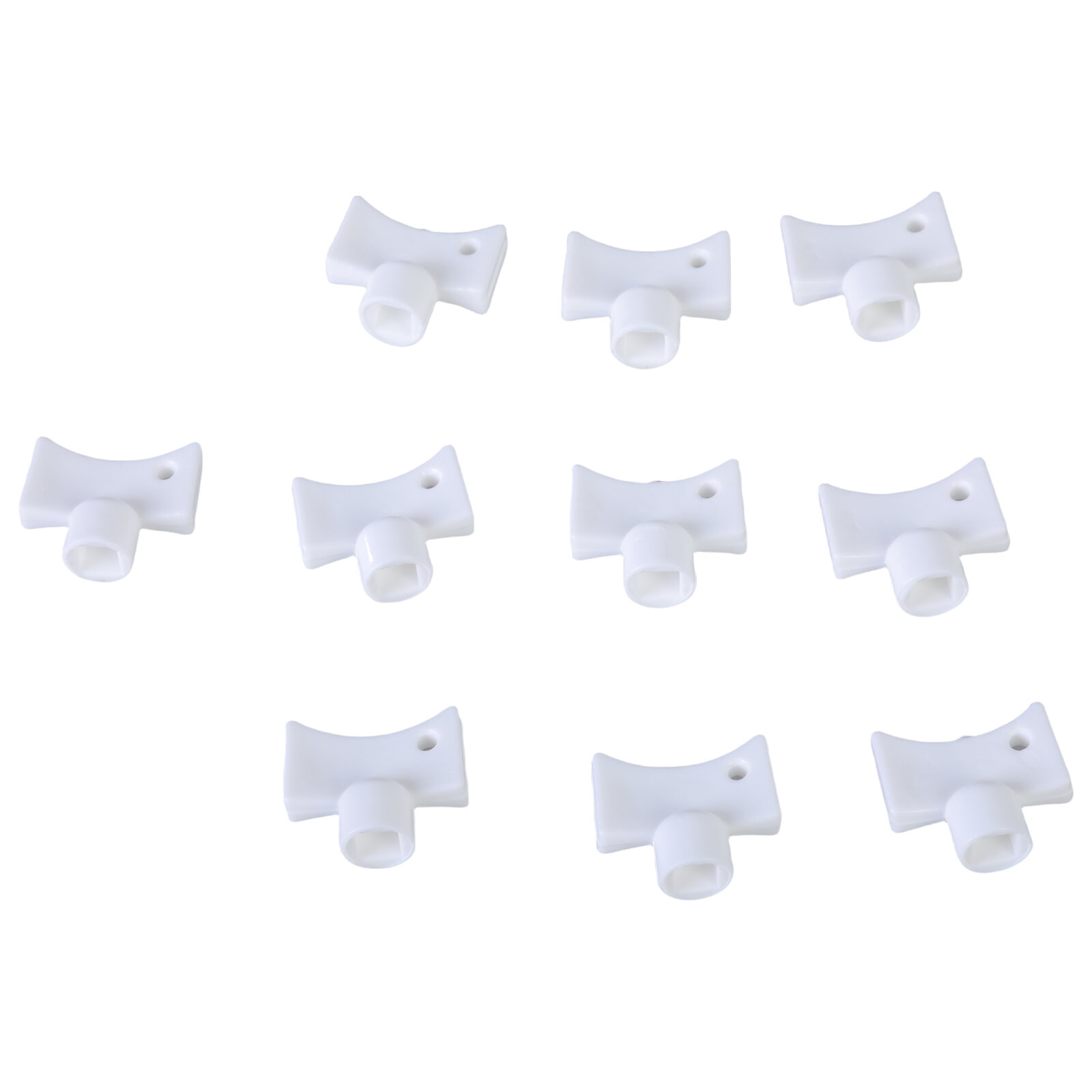 Набор из 10 анодированных ключей для радиаторов долговечной работы и удобства использования