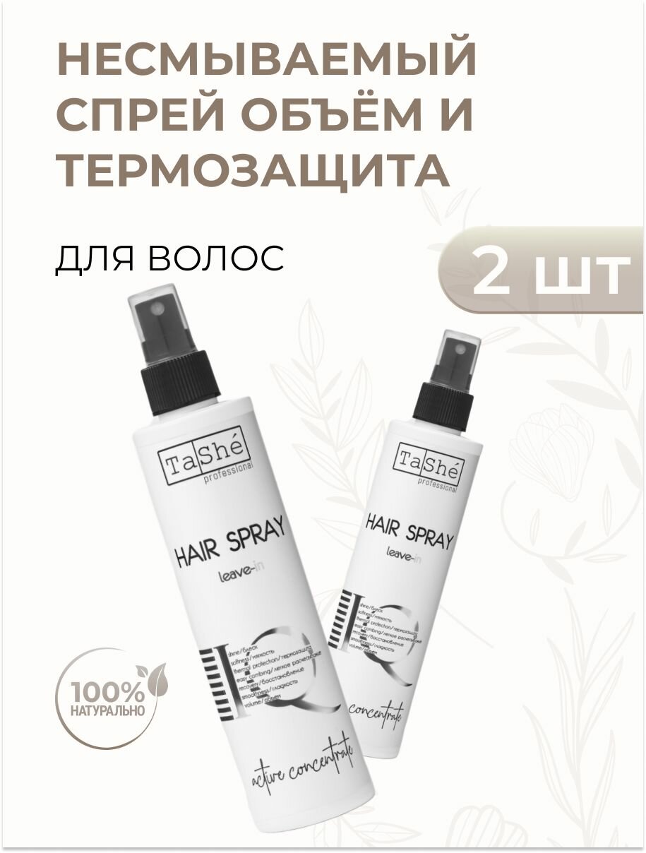 Несмываемый спрей для волос Термозащита и объём, IQ-спрей, 500 мл