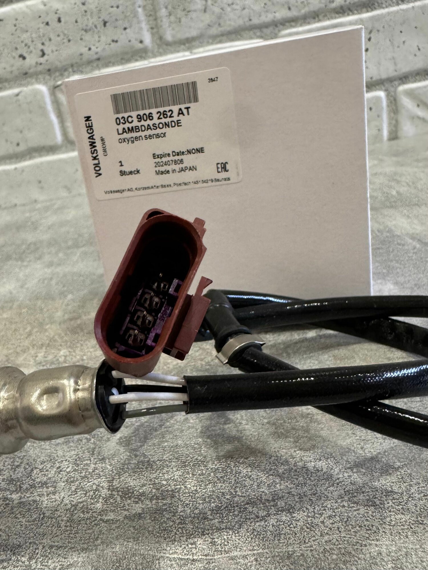 03C906262AT Оригинальный датчик кислорода VAG