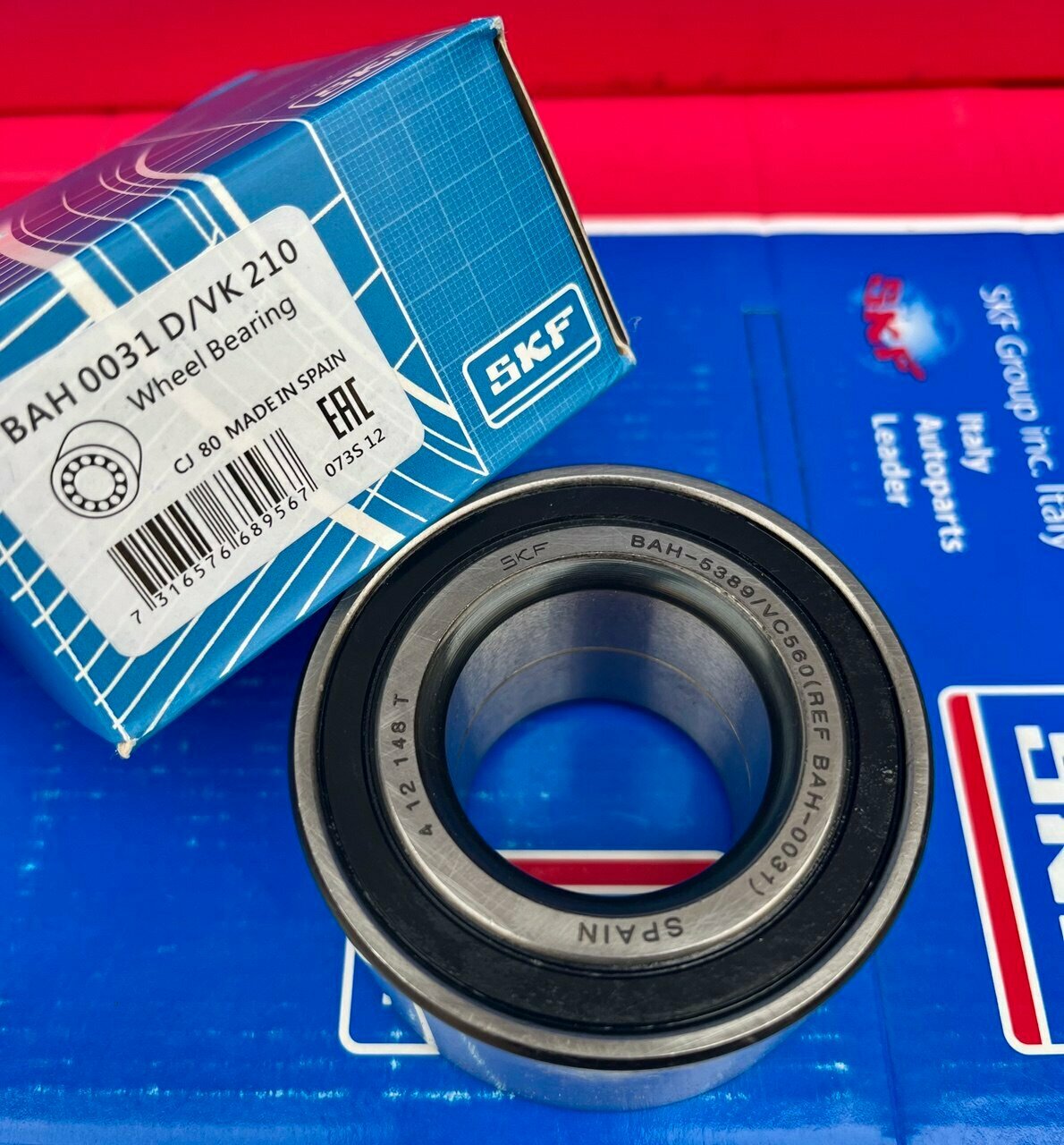 SKF Подшипник Передней ступицы 256707 Калина, Гранта, Приора, 35х68х37 усиленный