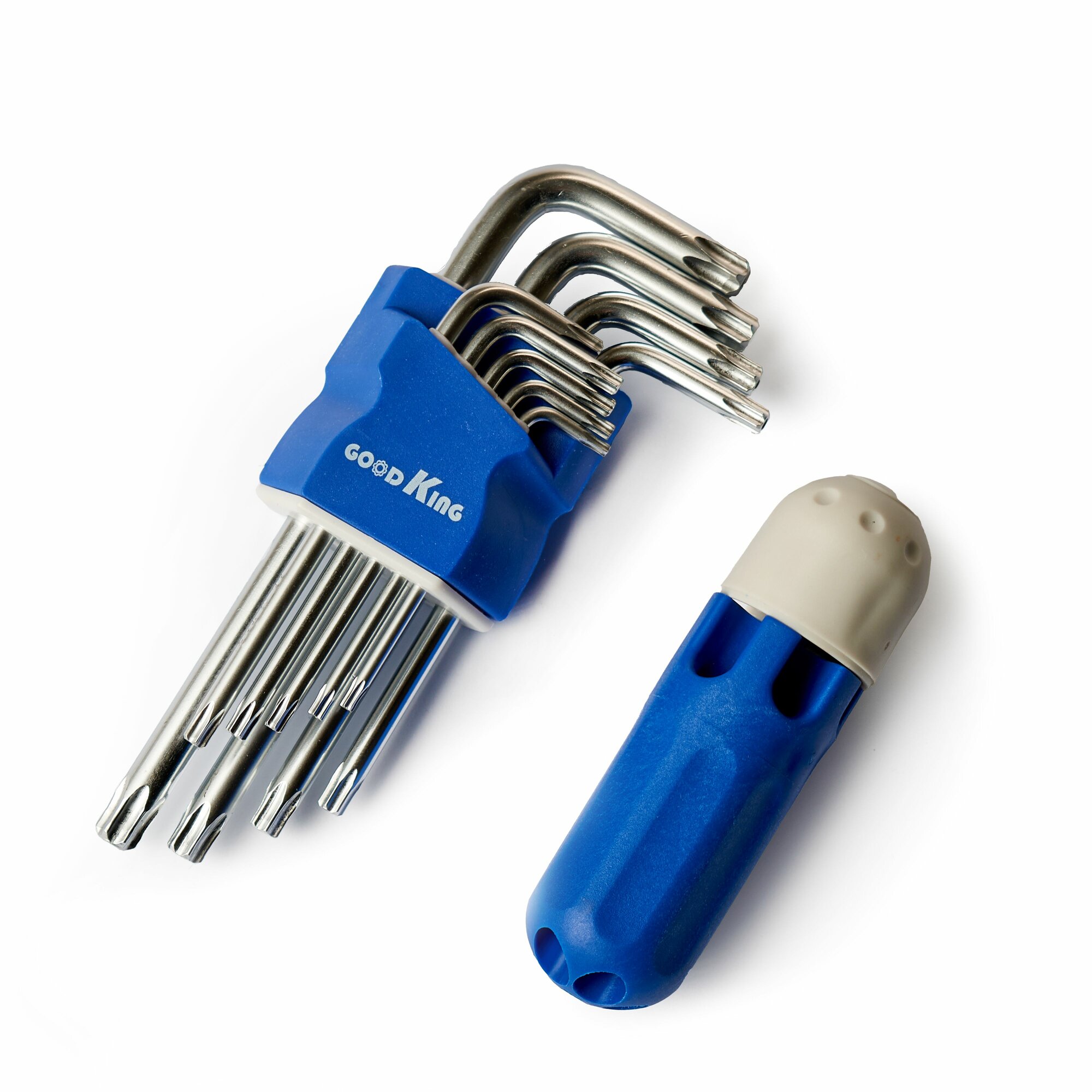 Набор ключей Tamper-Torx TORX KEY SET, хромованадиевая сталь, 9шт.