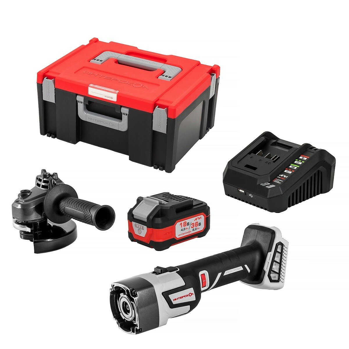 Набор сменных модулей ИНТЕРСКОЛ МультиМакс-36 (ММ-36ВЭ, УШМ-3612ВЭ, АПИ-4(2)/18(36), ЗУ-4/18(36)