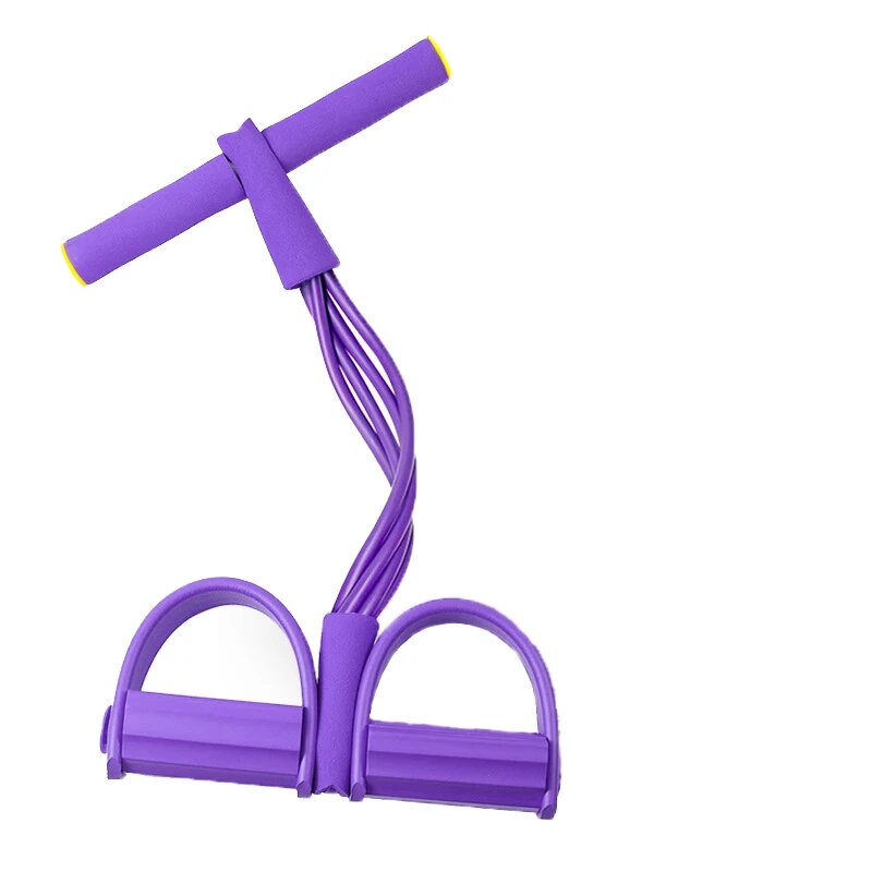Эспандер для ног и рук QzeUpwardSpirit, Purple