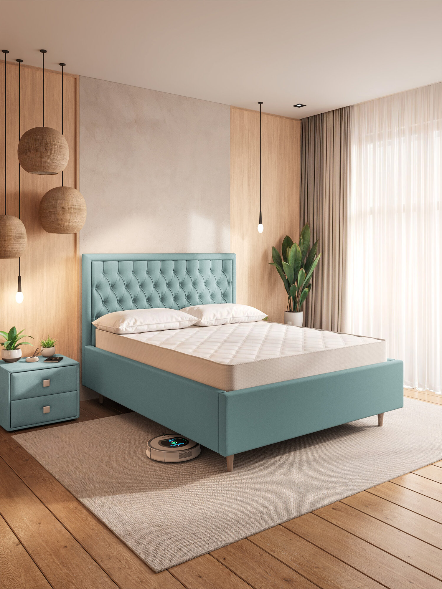 Кровать двуспальная 180х200 с подъемным механизмом, Версаль с мягким изголовьем для дома и спальни, ортопедическое основание, ящик для белья