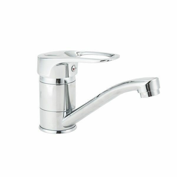 Смеситель для раковины, в ванную комнату. Кран на мойку, кухню, умывальник. Сантехника VIKO V-7611 хром