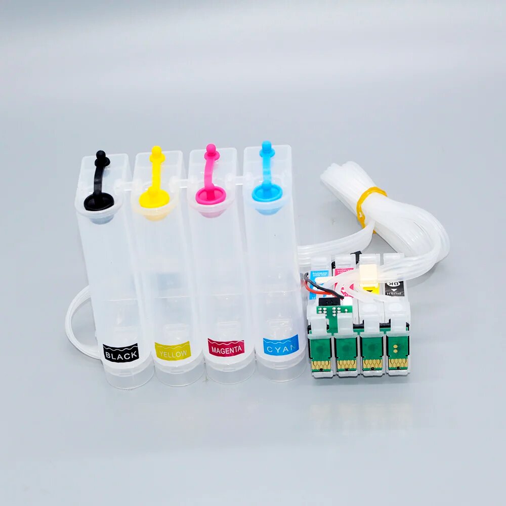 Европейская система СНПЧ для Epson 16 16XL, для принтера Epson WF2010 WF2110 WF2510 WF-2520 WF2530 WF2540 WF2630 с чипом ARC