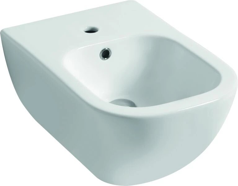 Disegno ceramica forever, подвесное биде c крепежом 55x37 см цвет белый глянцевый fv00705501 Conex Bänninger