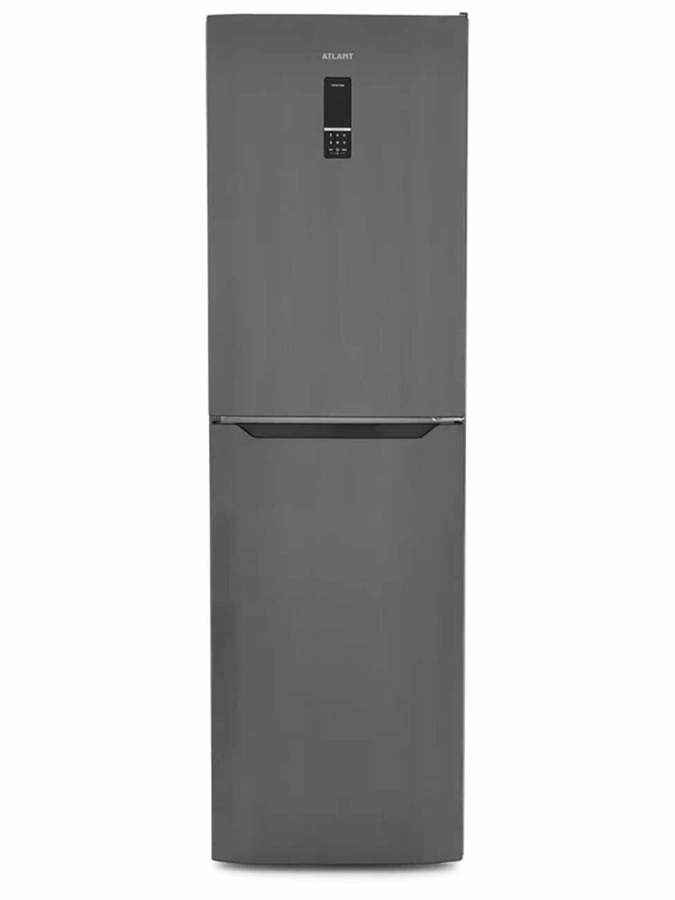 Двухкамерный холодильник Atlant ХМ 4623-159 ND, система No frost, черный металлик