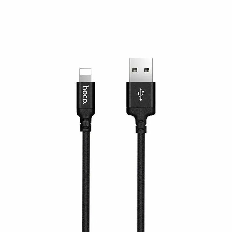 Hoco Кабель для мобильных устройств USB Type-A/Micro-USB 2.0 Type-A, 2 м, черный
