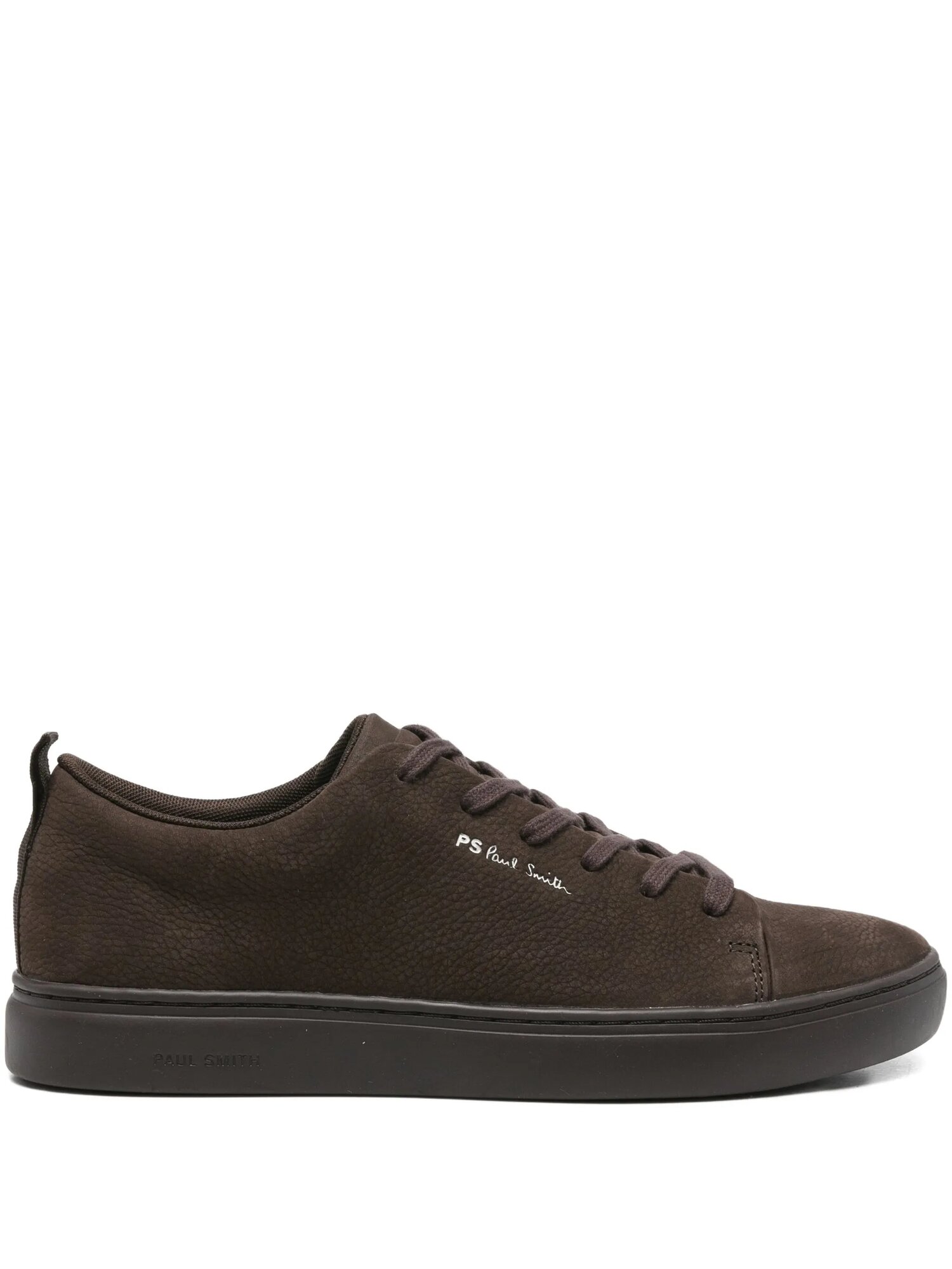 Кроссовки Lace-up leather sneakers