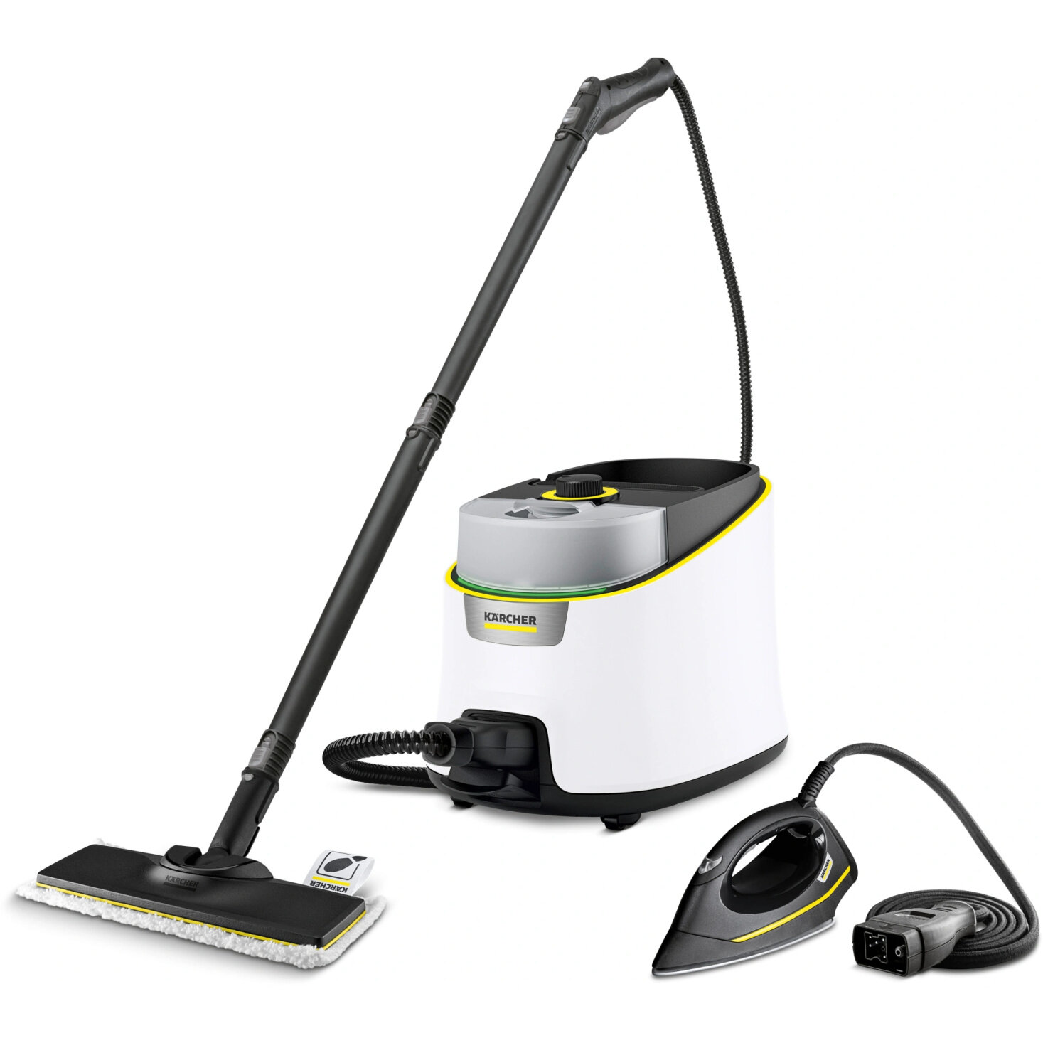 Пароочиститель Karcher SC 4 Deluxe Iron EasyFix, белый
