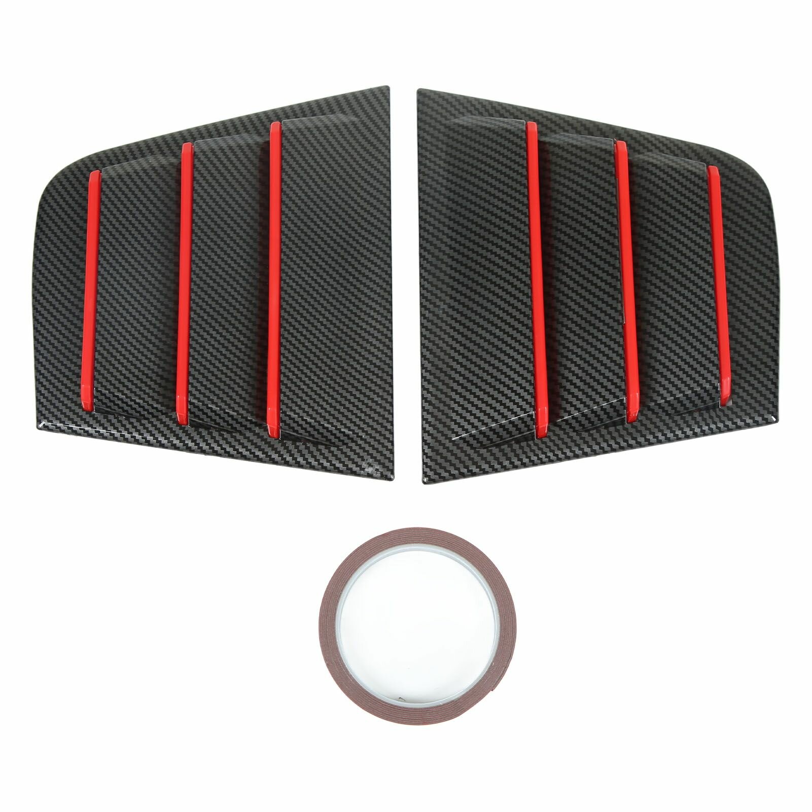 Пара ABS жалюзи на стекло для Dodge Charger 2015-2022