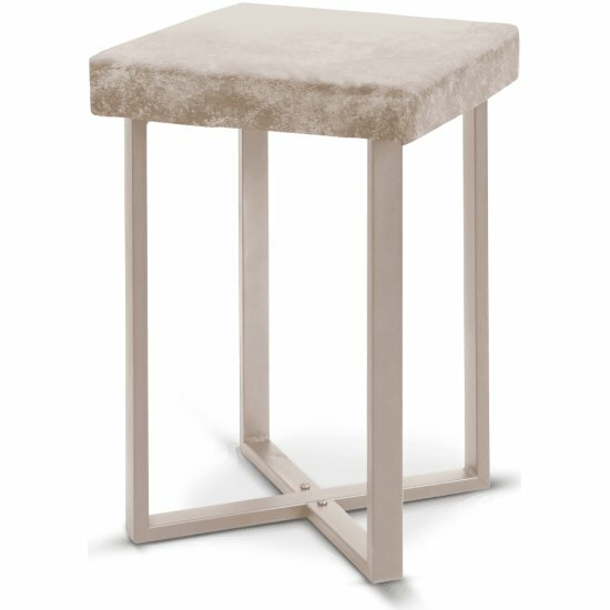 Табурет разборный Nika Haushalt HT5-В с квадратным сиденьем, латте (НТ5-В/Л)