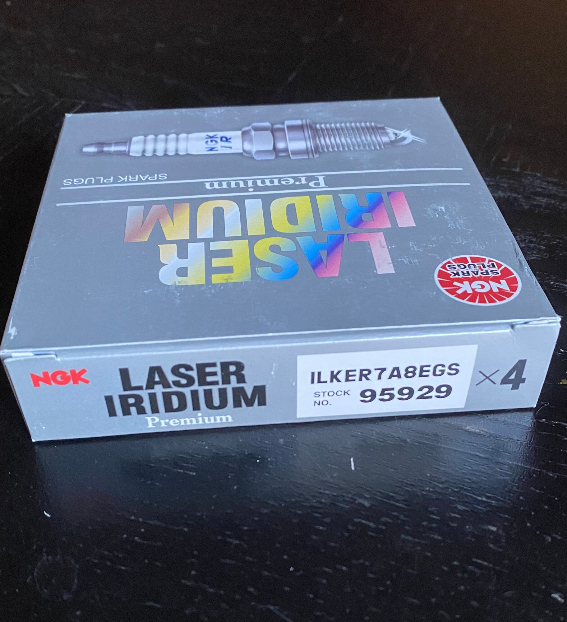 Оригинальные свечи NGK 95929 (Iler7A8EGS), для VAG TSI 1,5 литра от 2019 года, 4 свечи.