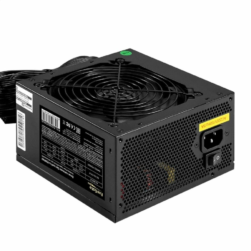 EXEGATE Блок питания EX298373RUS Серверный БП 700W ServerPRO - 700PAS ATX, APFC, КПД 80% 80 PLUS , 12cm fan, 24pin, 2x 4+4 pin, 6xPCI - E, 8xSATA, 4xIDE, Cable Management, black