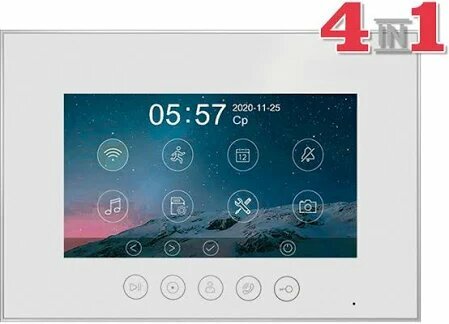 Видеодомофон Tantos Marilyn HD s белый