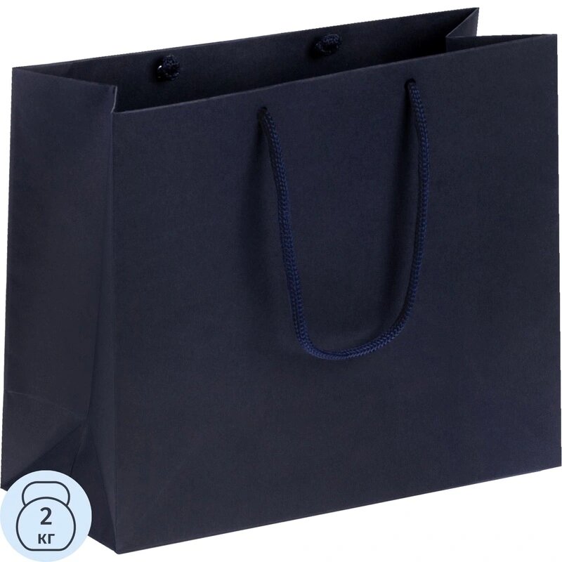 Пакет подарочный бумажный Porta, малый, синий, 20х25х10см,13224.40