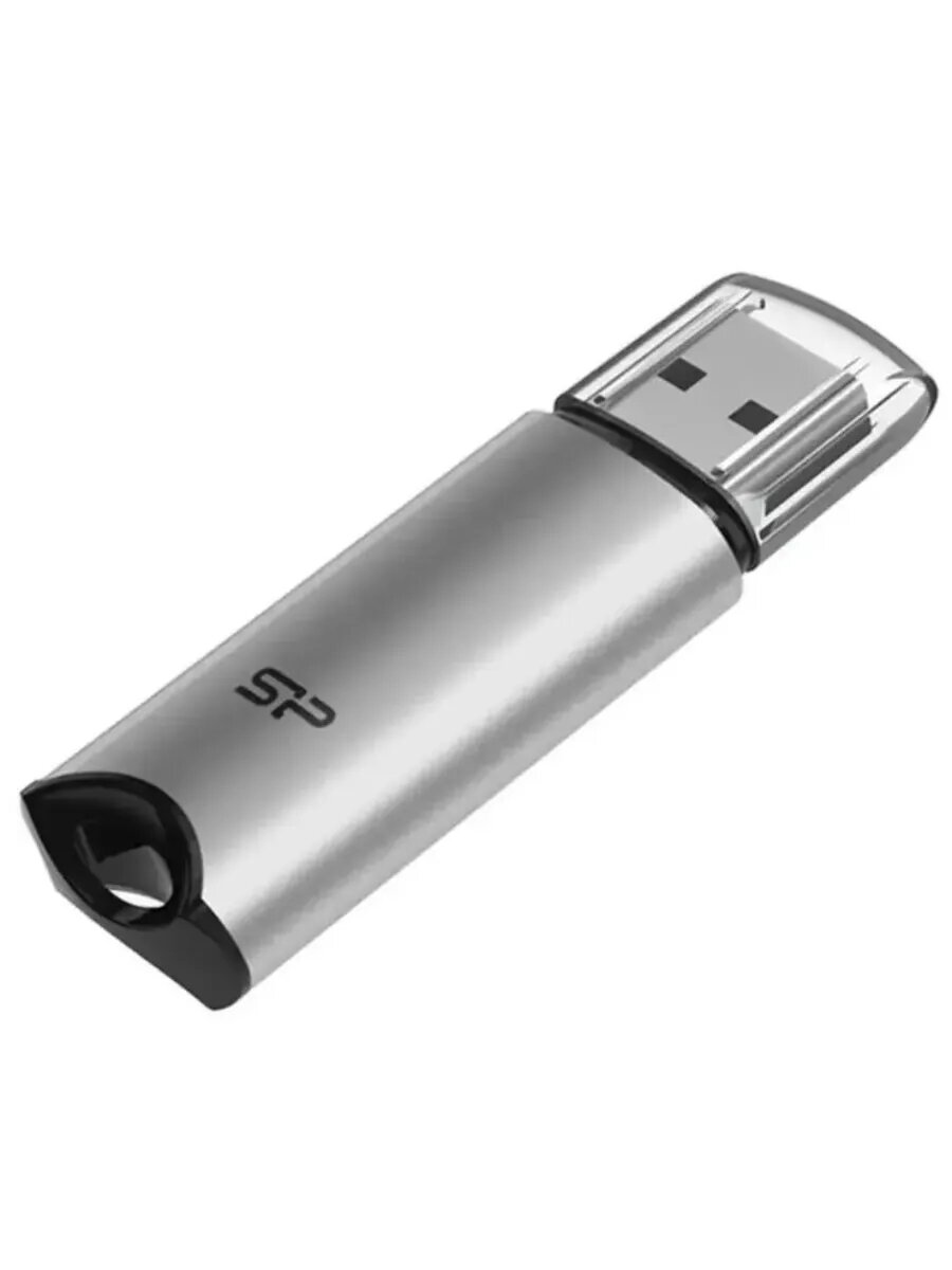 32 ГБ Marvel M02 SP032GBUF3M02V1S серебристый USB 3.0 A