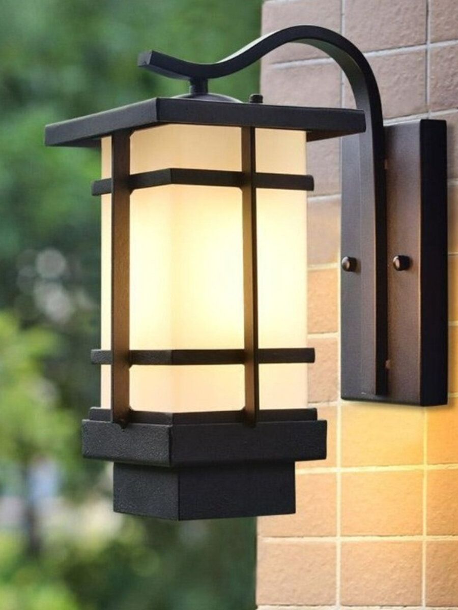 Наружный настенный светильник простой современный водонепроницаемый подвесной светильник балкон коридор