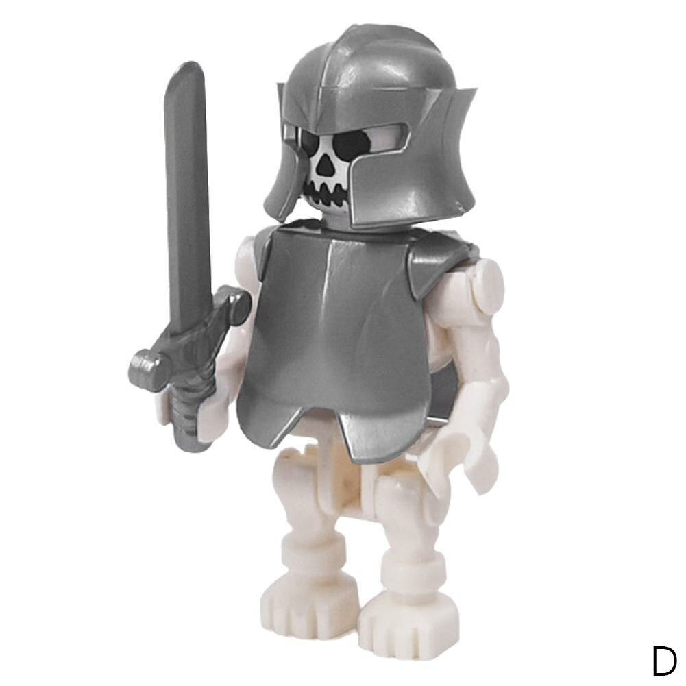 4CM Миниатюрная игрушка-скелет солдата, собранная кукла