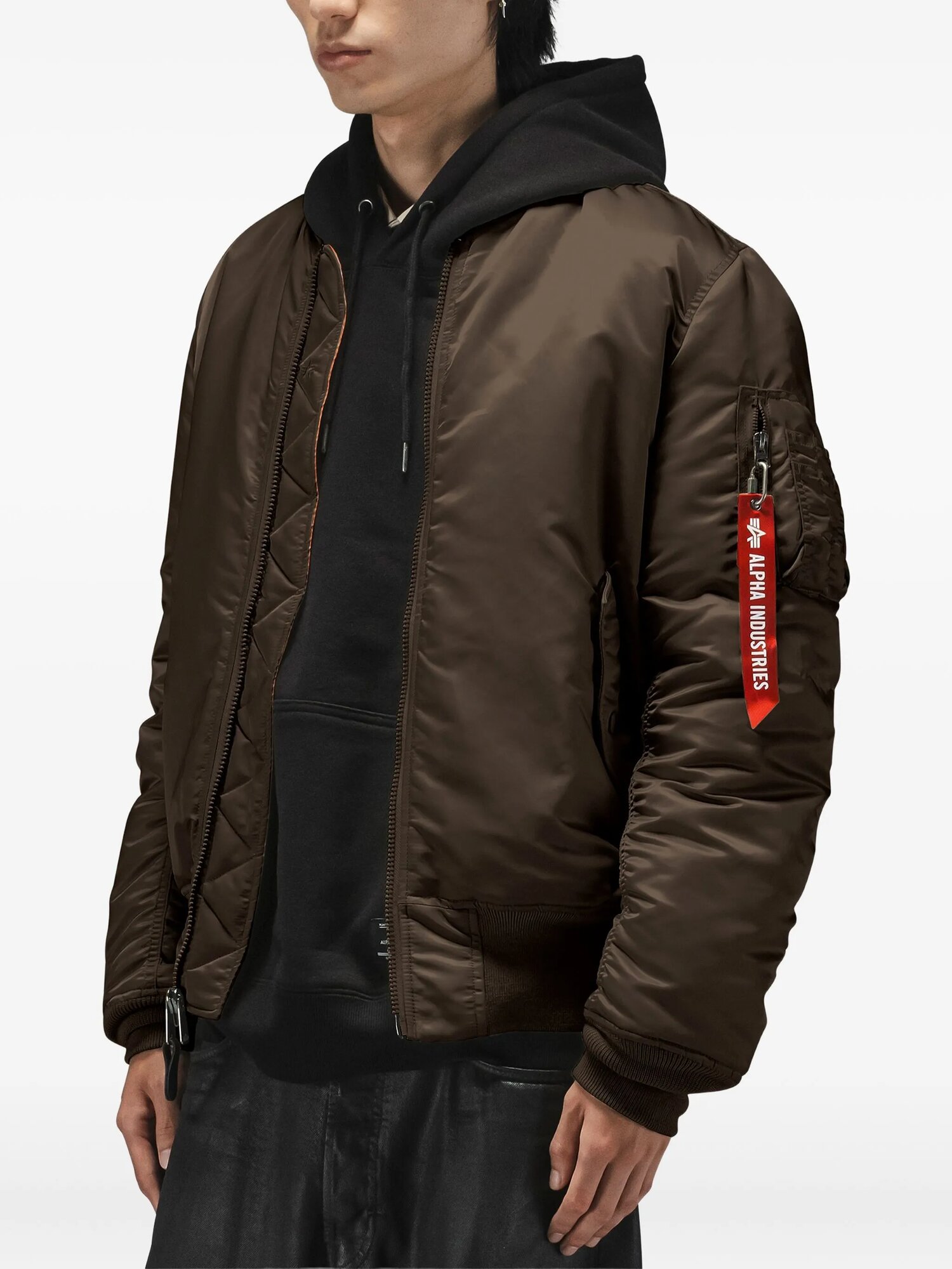 Куртка ALPHA INDUSTRIES MA-1, размер L, brown — фото 1