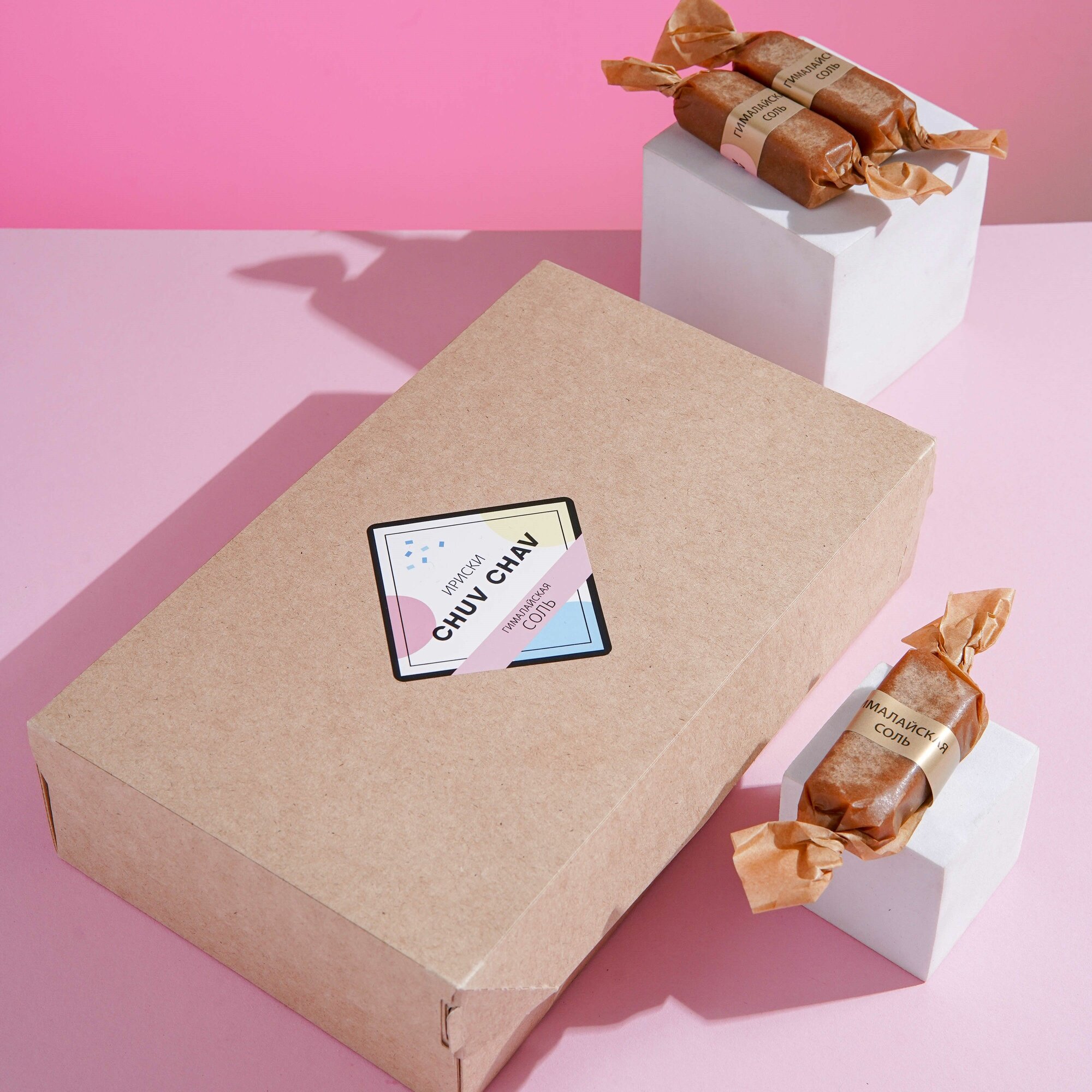 Ириски Чув-Чав с гималайской солью, набор из 30 конфет