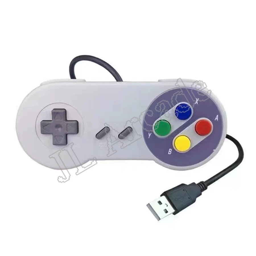 Джойстик для аркадных игр, проводной USB-контроллер для игр NES, суперклассический геймпад в стиле ретро, ПК, консоль Raspberry Pi 2, SNES, Красный