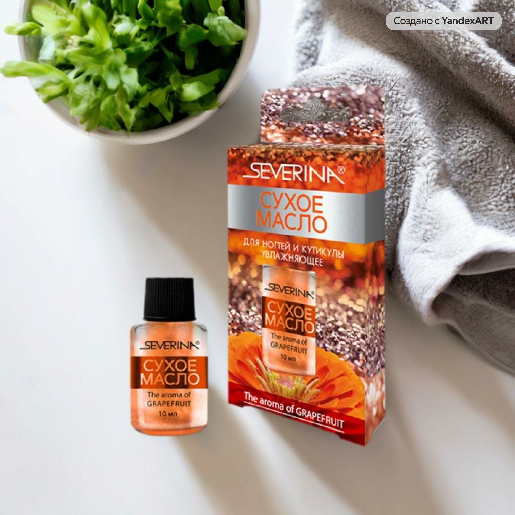 Сухое масло для ногтей и кутикулы Увлажняющее, (В индив. УП), 10 мл.