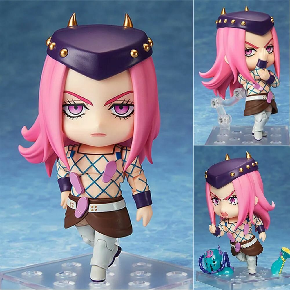 Фигурка Невероятные приключения ДжоДжо Нарцисо Анасуй / JoJo's Bizarre Adventure Stone Ocean Narciso Anasui Нендороид (10см) 2026