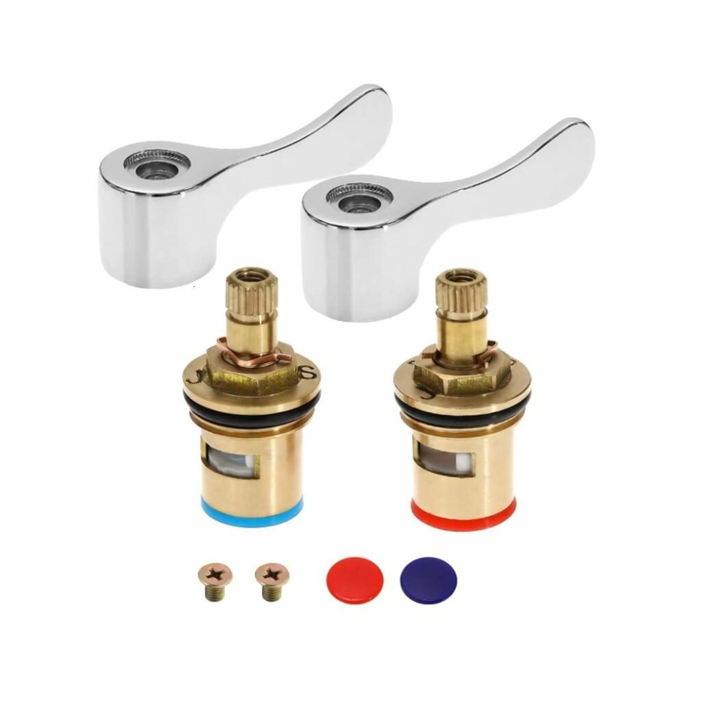 Вентильный блок, Латунный клапан смесителя с гидравлическим регулирующим картриджем