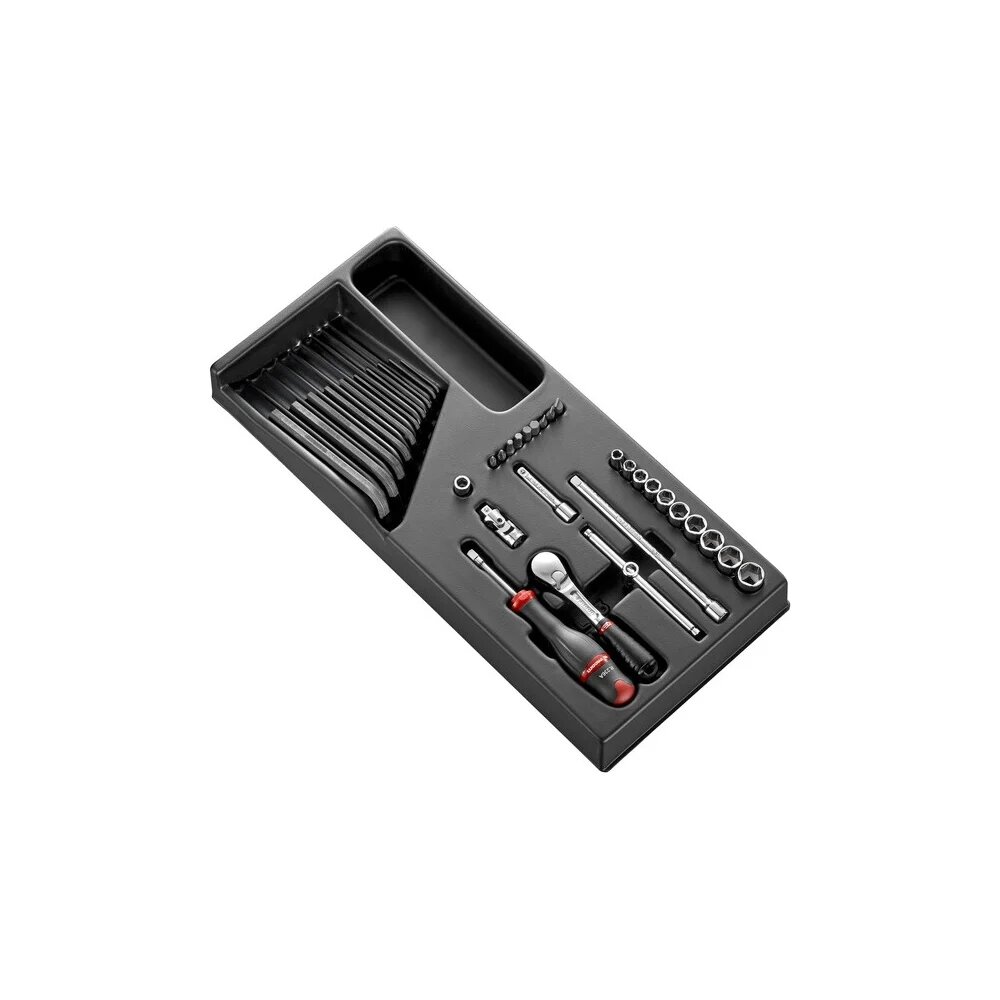 FACOM Набор головок 1/4 с аксессуарами MOD. RL1