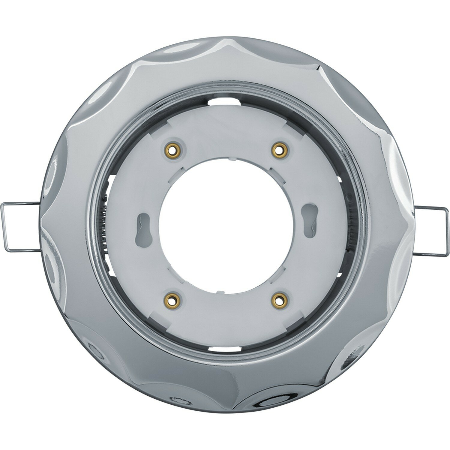 Navigator NGX-R9-003 GX53 встроенный светильник звезда, хром, потолочный стильный свет