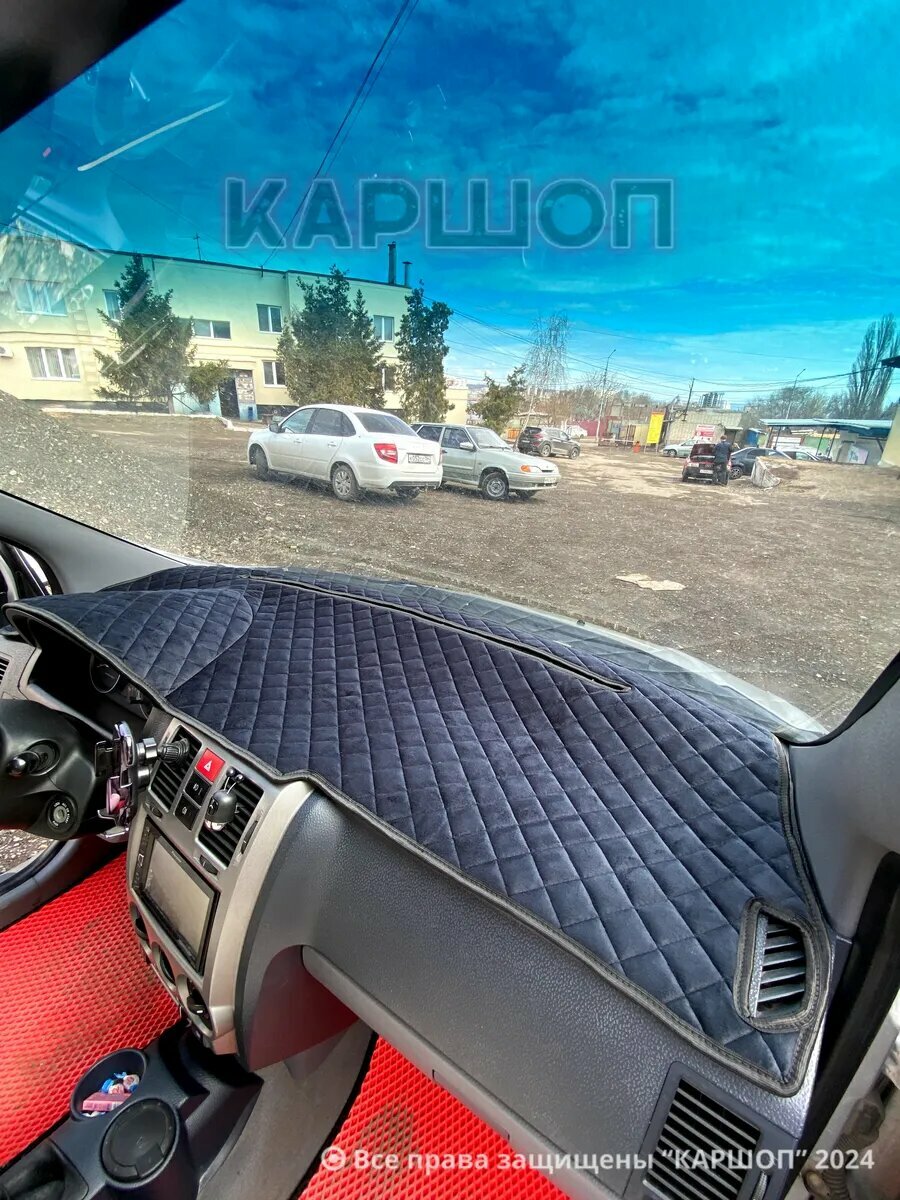 Накидка на панель для Hyundai Гетц