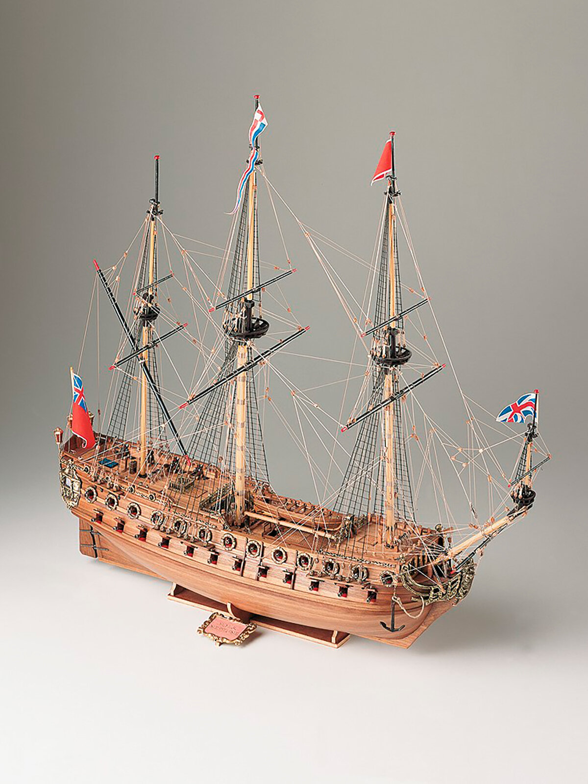 Сборная деревянная модель корабля от Corel, HMS Neptune, 560х295х615 мм, М.1:90