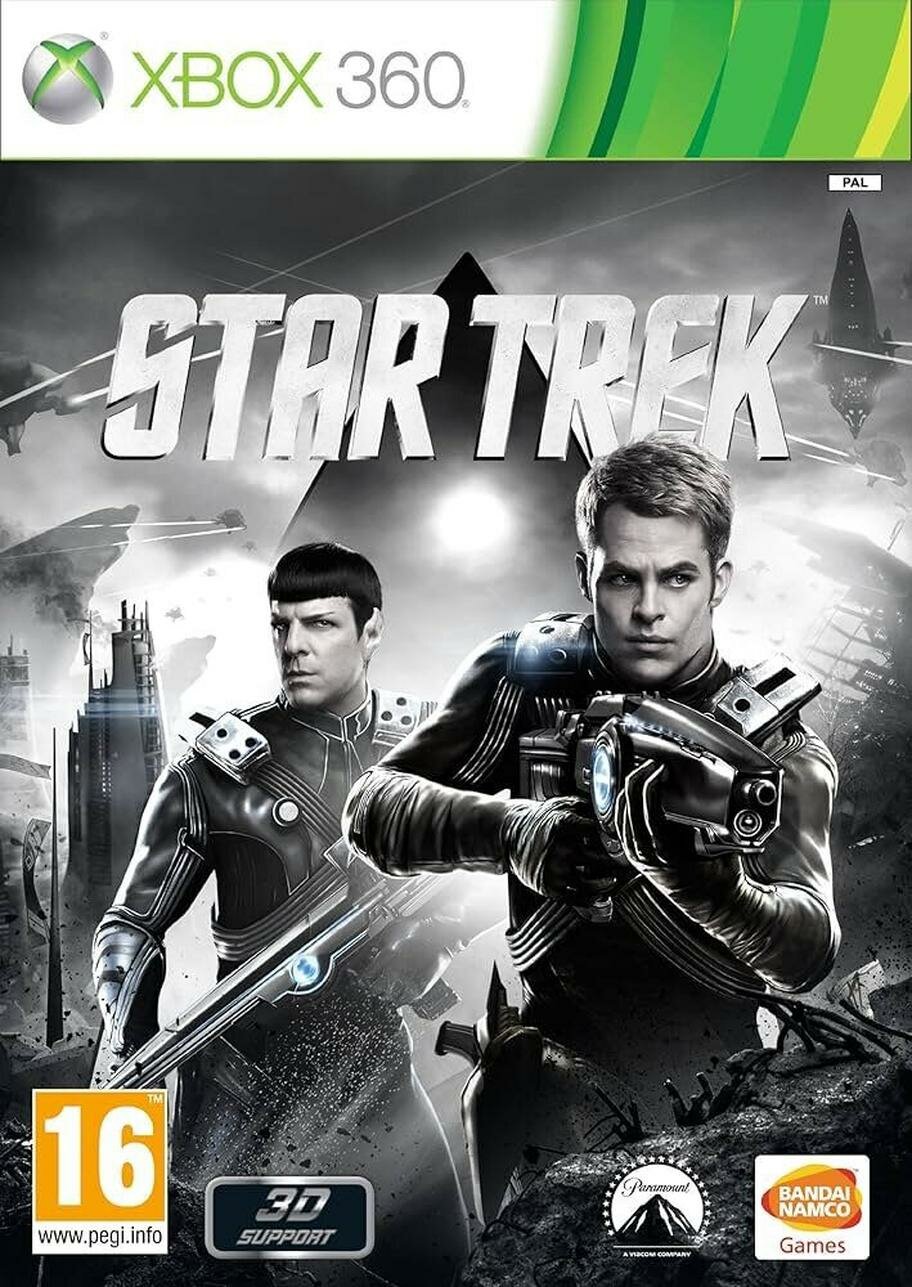 Диск с игрой STAR Trek для X-Box 360 прошивка LT 3.0 (русские субтитры)