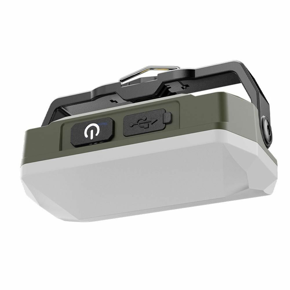 Фонарь аккумуляторный / Кемпинговый светильник / Подвесной фонарик с магнитом