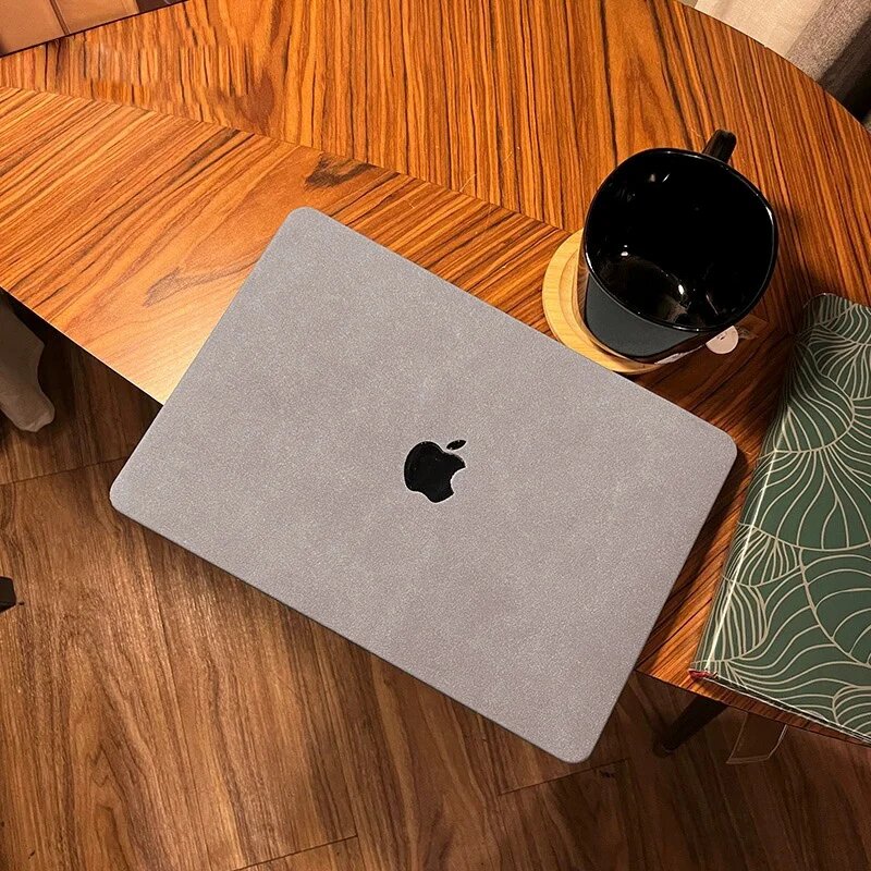Чехол для ноутбука 2025 M4 для MacBook Air 13 15,3 13,6 Чехол из искусственной замши M4 M2 M3 Macbook Pro 13 M1 14,2 16 16,2 Чехол 2024, Grey, Air 13.6 M4 M3 M2, Унисекс