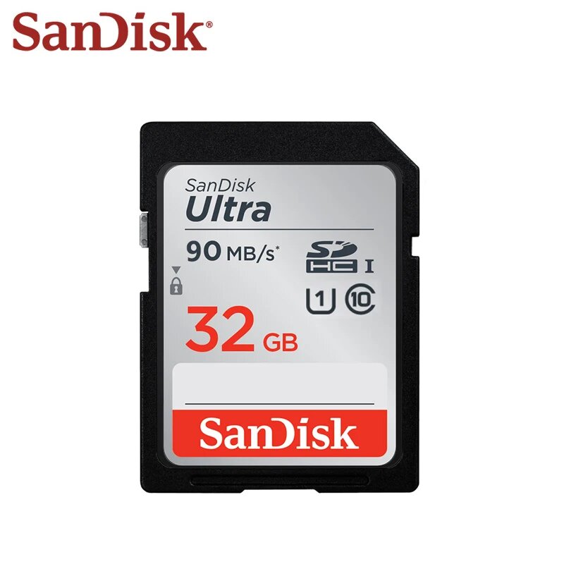 SanDisk Ultra 32GB SD карта памяти 90MB/s UHS-I U1