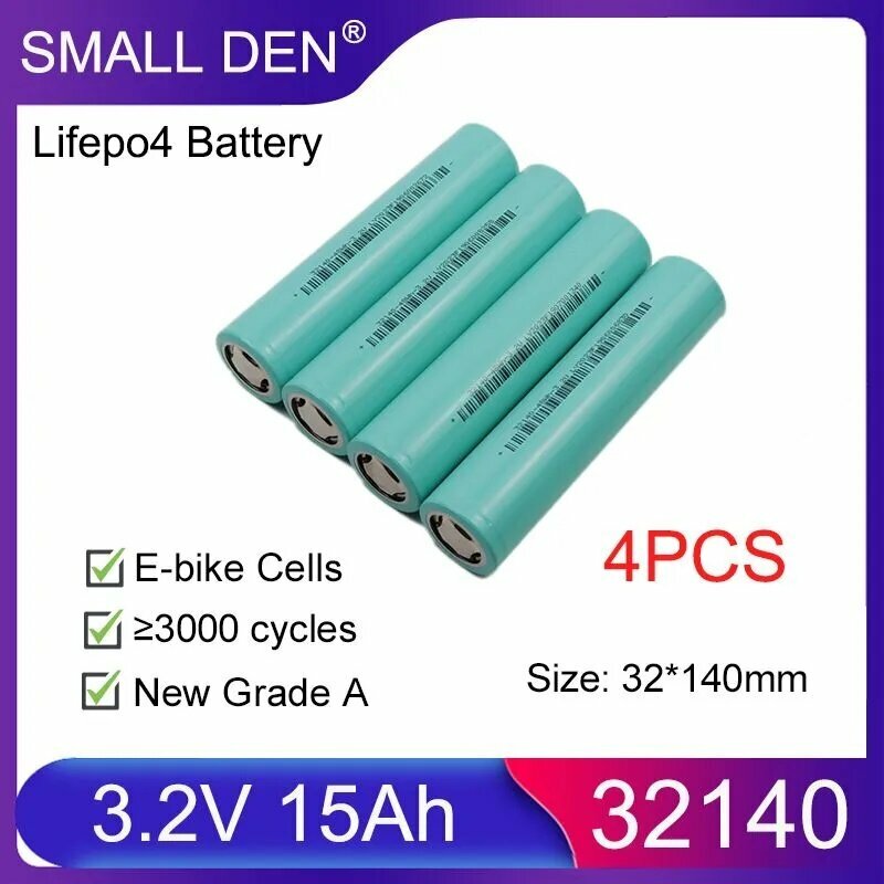 SANLIDIANZI Бокс для батареек, бирюзовый, 3.2V LiFePO4 Battery