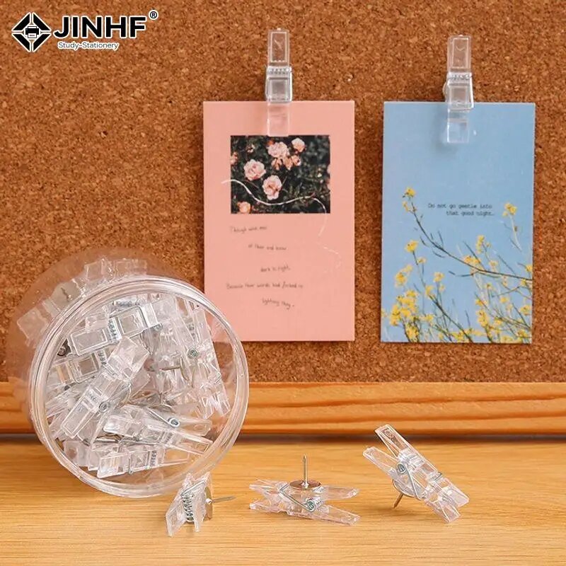 Пластиковые булавки для пробковой доски 20 шт