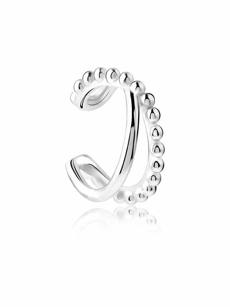 Кафф, серебро, 925 проба