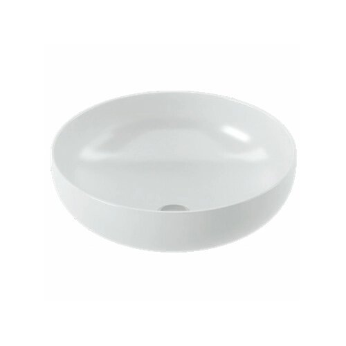 Раковина Artceram Jolie JOL001 05 00 накладная/для пьедестала, Ø50xh17 см, белый матовый
