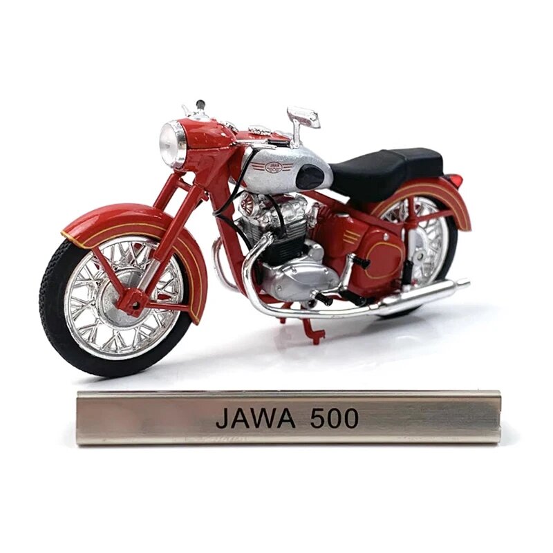 WELLY Atlas 1/24 Scale JAWA 500 Motorcycle Model