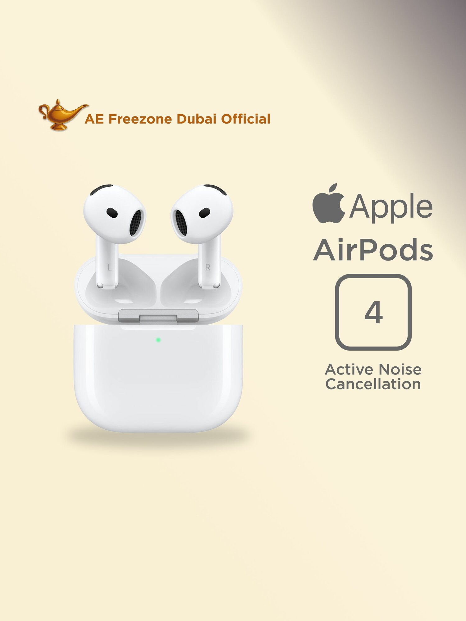 Беспроводные наушники Apple AirPods 4 with Active Noise Cancellation