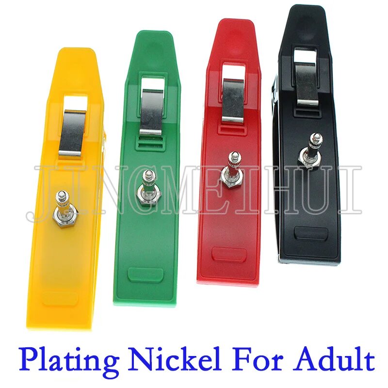 ЭКГ электрод адаптер зажим 4 шт. Adult Nickel