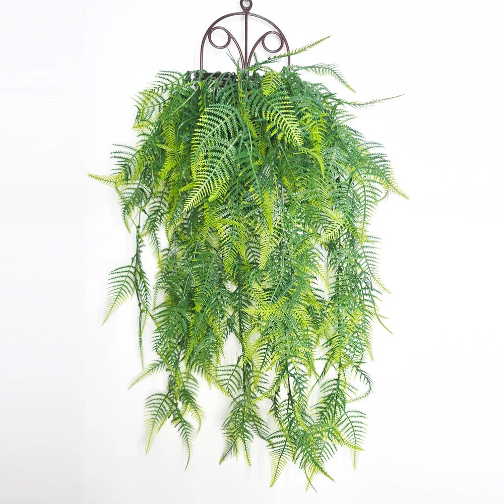 Искусственные Листья Папоротника И Плюща 80 См Для Декора Стен Дома, Искусственная Зелень, Не Требует Ухода