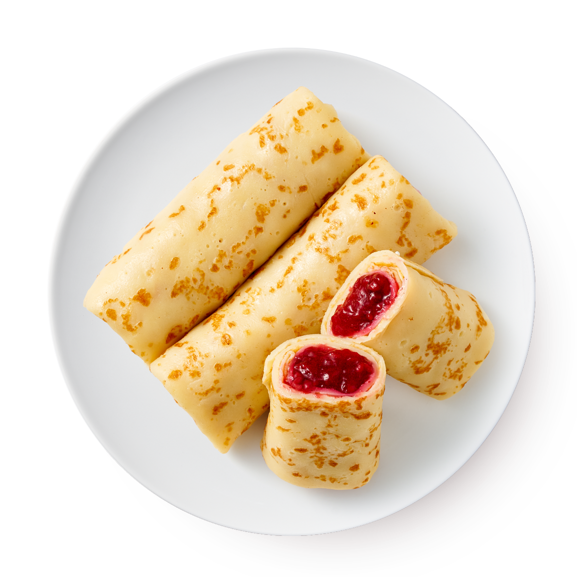 Блины MaestroKlass "Маэстро класс", с малиной и клубникой, жареные, 210 г